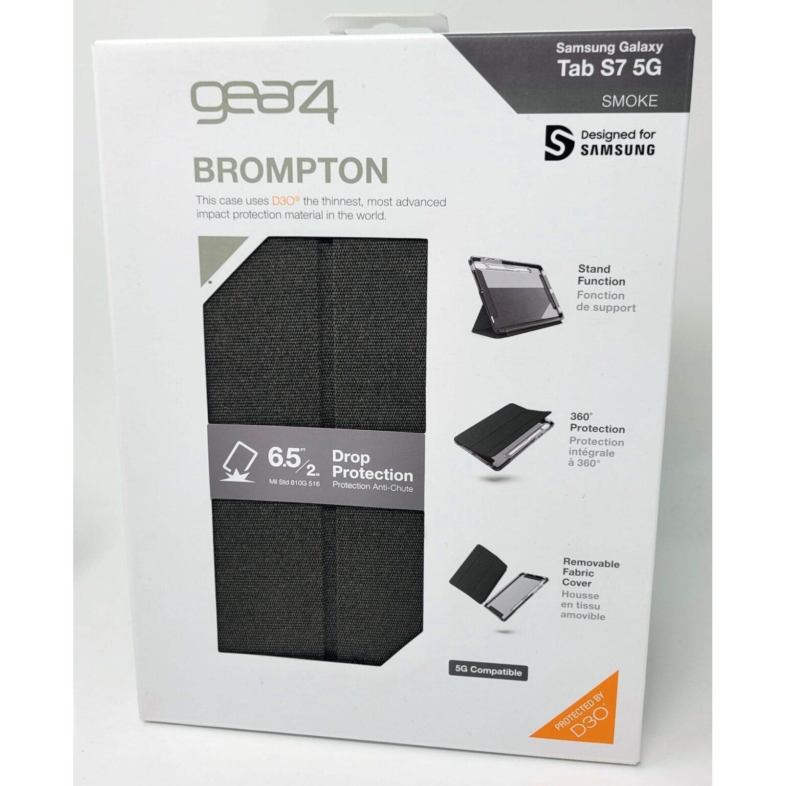 Gear4 Brompton Folio Case for Samsung Galaxy Tab S7 5 – Skybox.ae ...