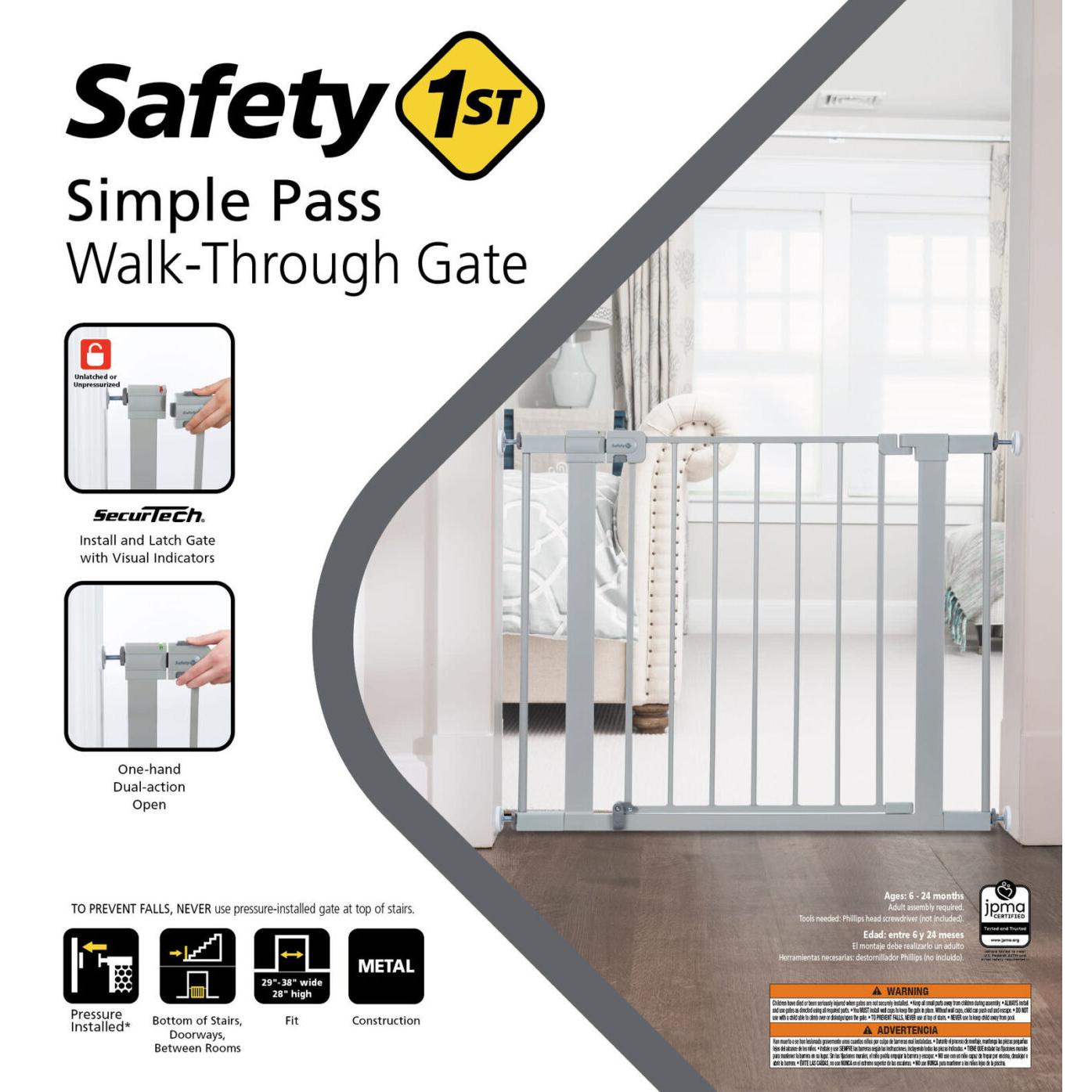 Safety Simple Pass Walk – Through Gate – Skybox.ae | Shop UAE, shop the ...