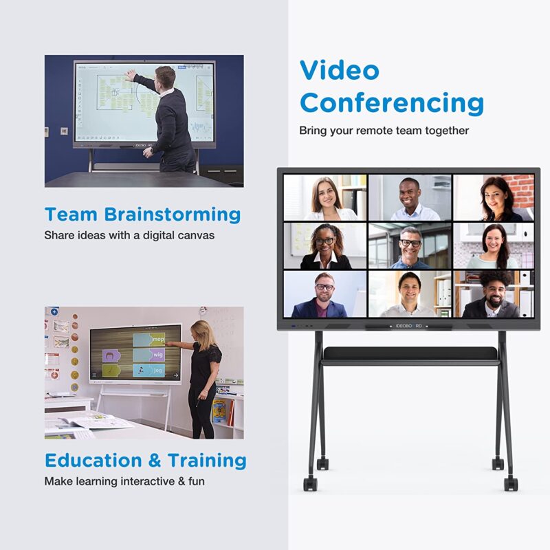 Ideoboard Interactive Whiteboard with Built-in Conference Microphones ...