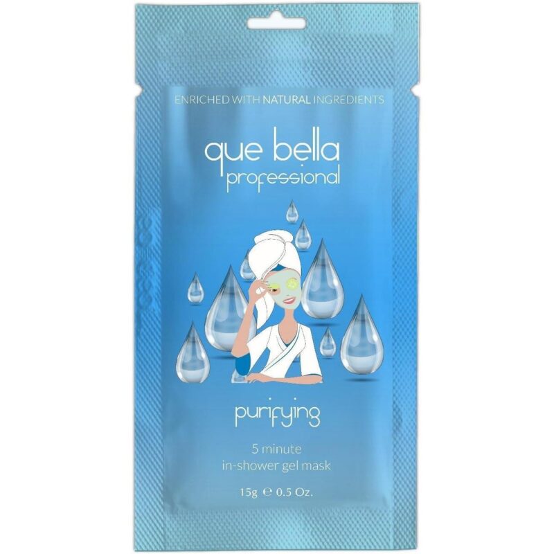 Que Bella Professional In Shower Gel Mask Facial – Skybox.ae | Shop UAE ...